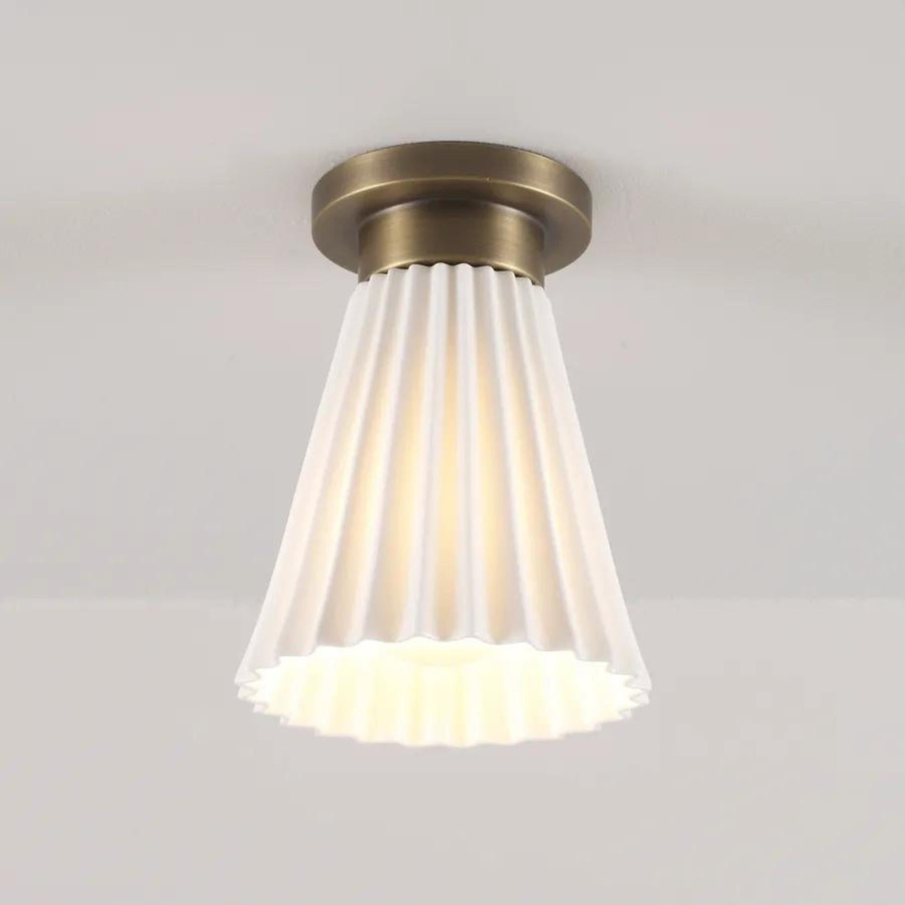 The Original BTC Hector Pleat Ceiling Light | Holloways of Ludlow