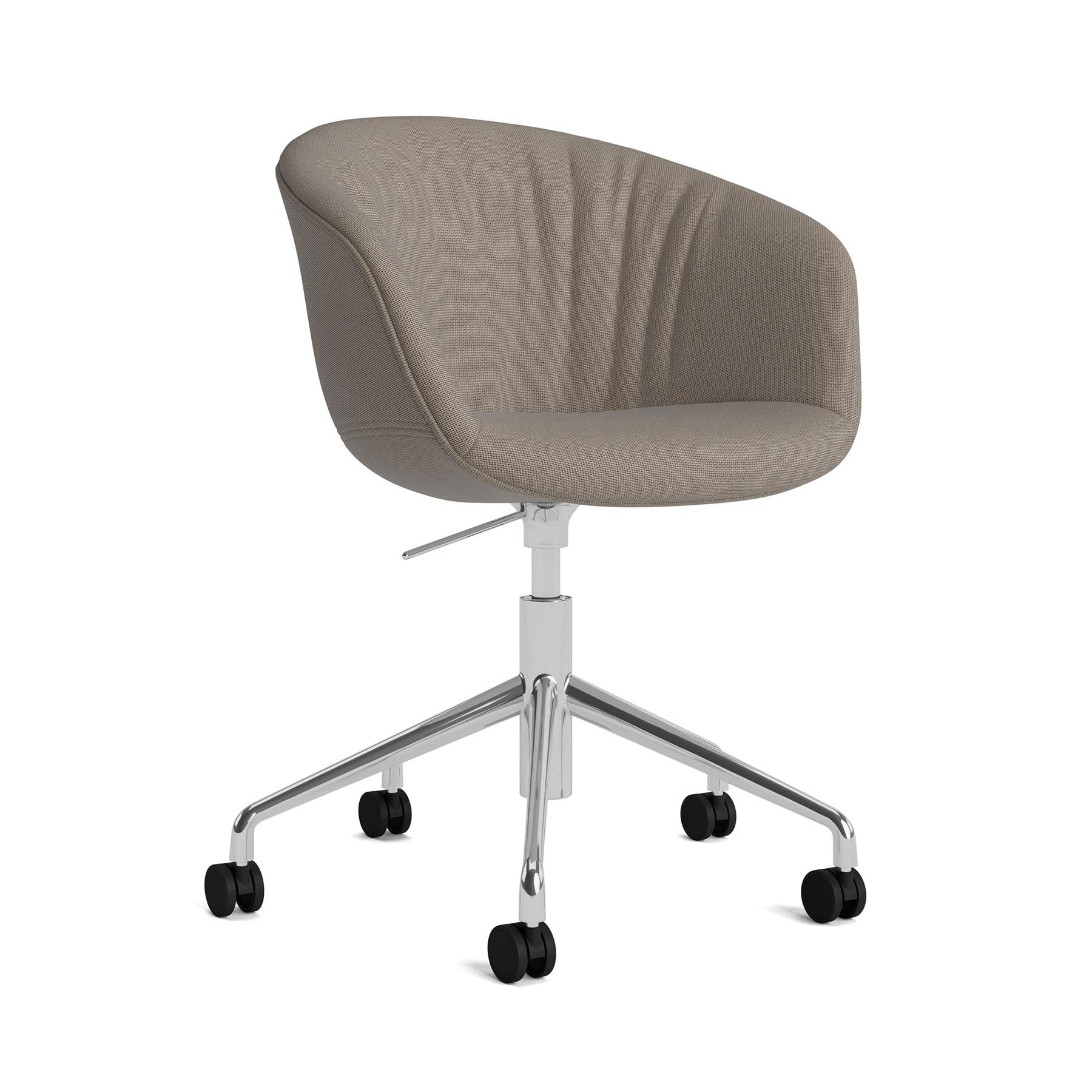HAY AAC 53 Chair, Soft Upholstery - 5 Star Swivel Base, Gas Lift and W ...