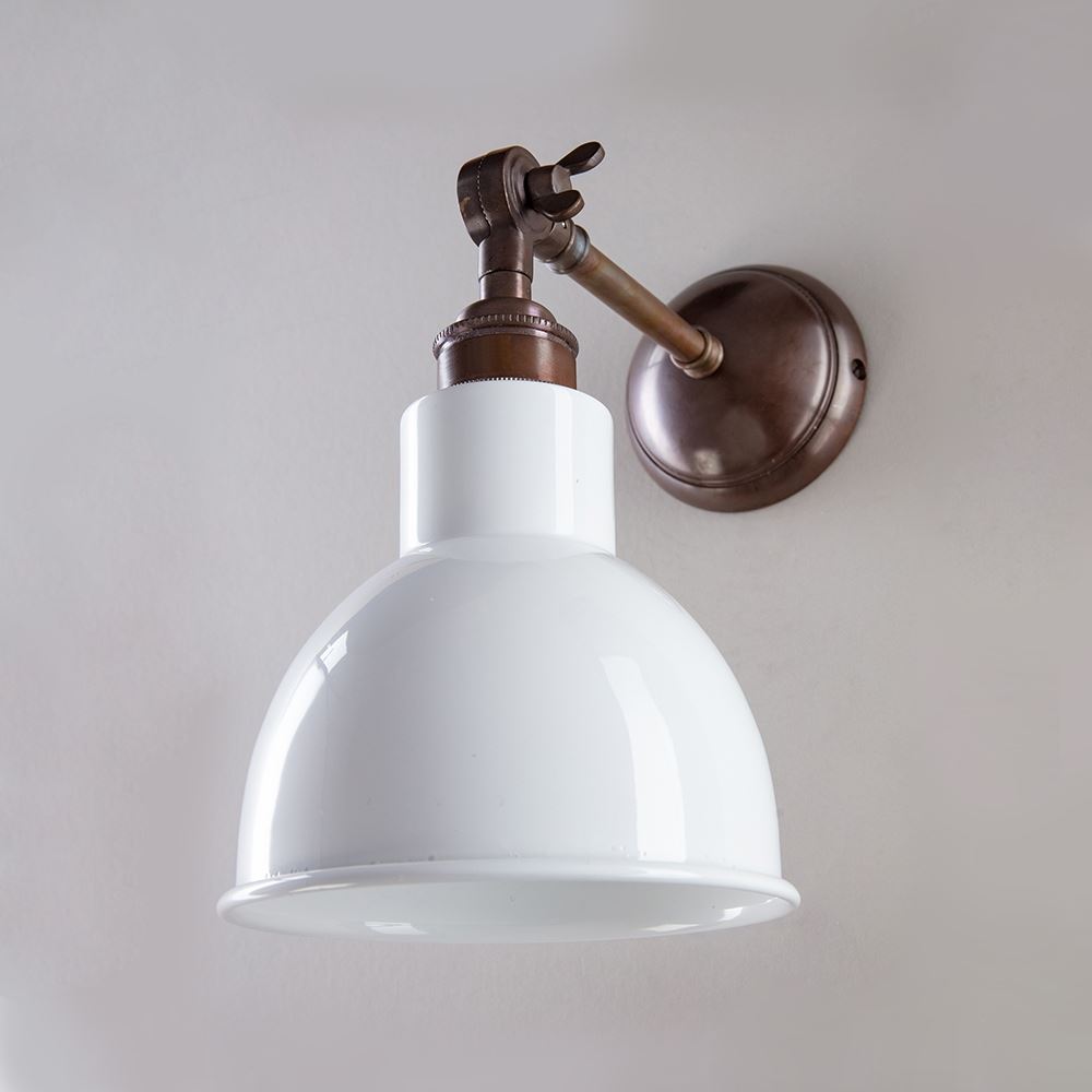 Ex-Display Old School Electric Churchill Wall Light : Adjustable Arm ...