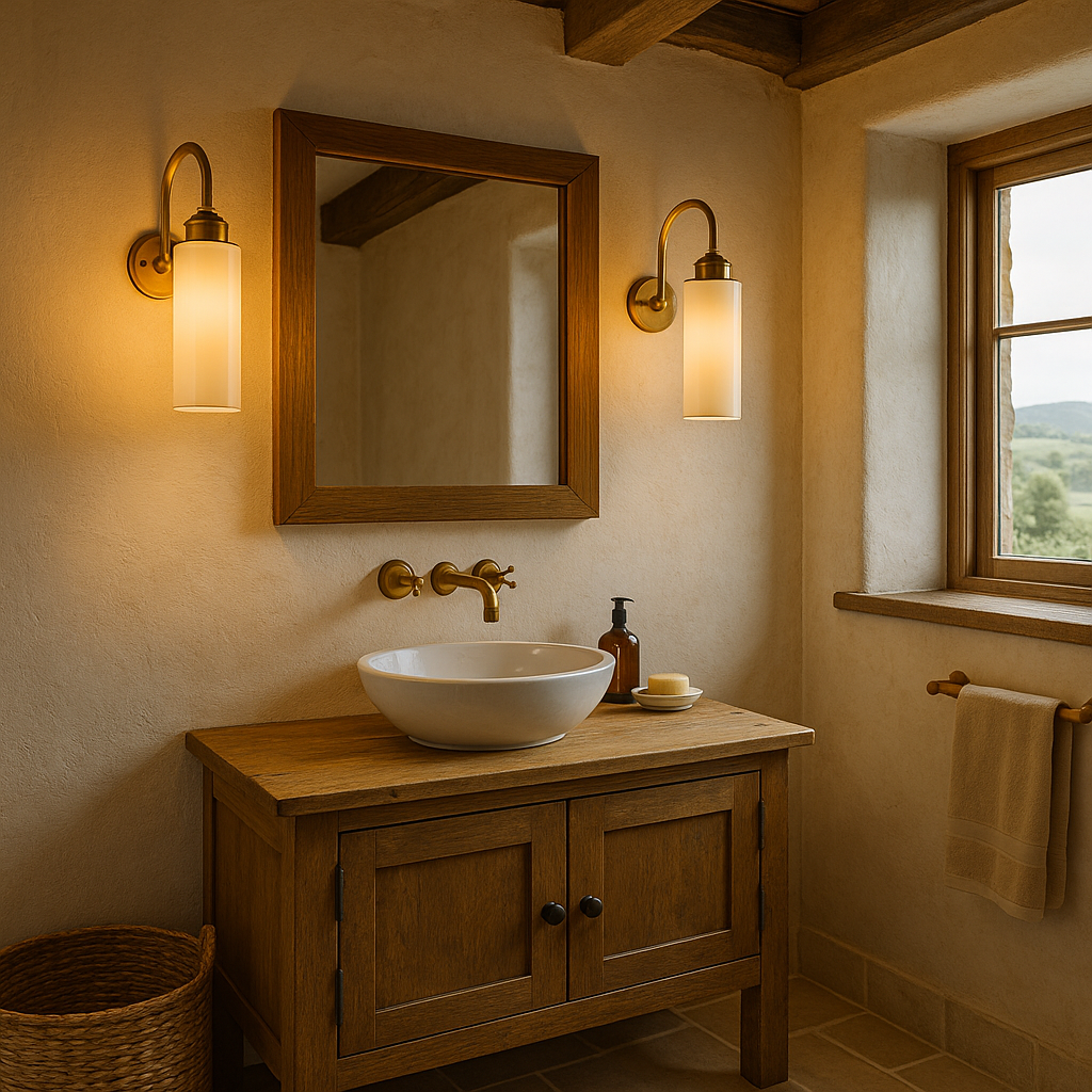 Old School Electric Parker Wall Light : Swan Arm : Bathroom Version ...